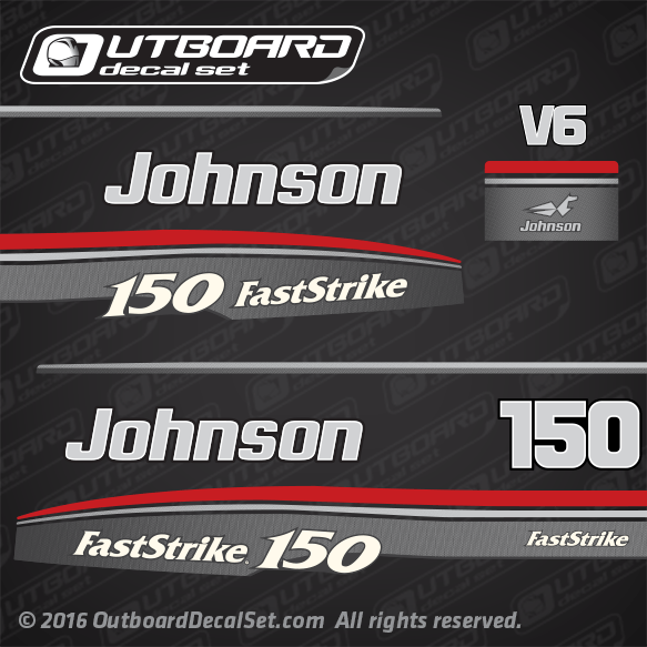 1997 Johnson 150 hp FastStrike set 0438472